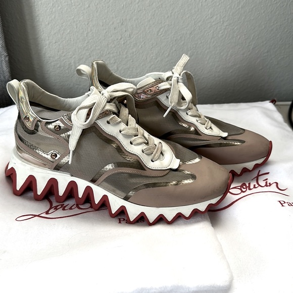 Christian Louboutin | Shoes | Christian Louboutin Sharkina Mesh ...
